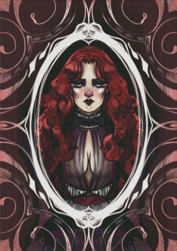 Lady Vampire in the Mirror – JollyGemShop